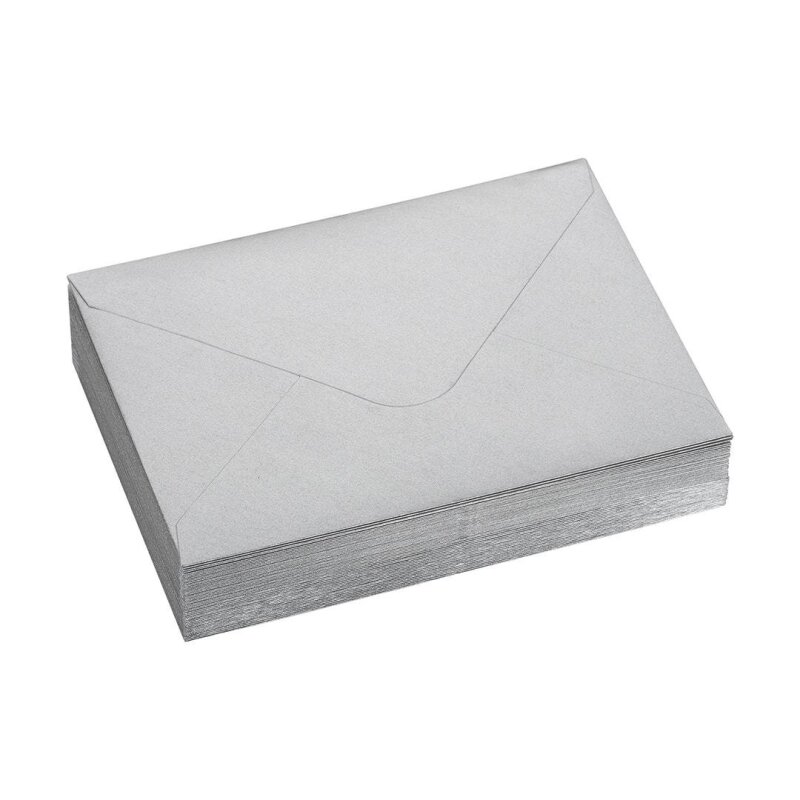 Umschlag C6, Silber matt, nassklebend, Kuvert - Jetzt kaufen!
