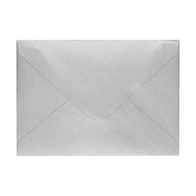 Umschlag C6, Silber matt, nassklebend, Kuvert - Jetzt kaufen!