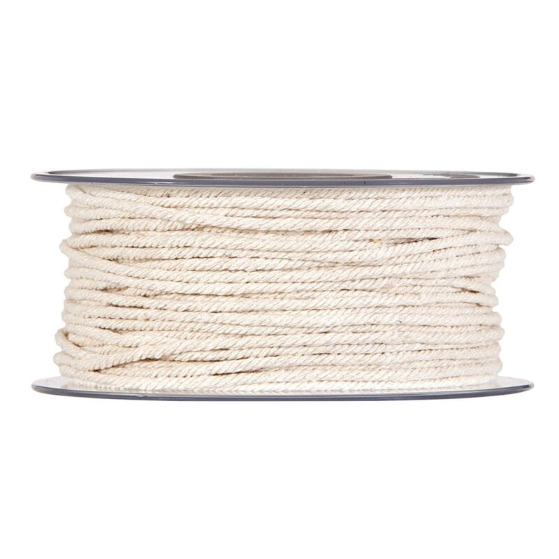 Cotton cord, natural, 5 mm x 30 meters - Buy, 5,33