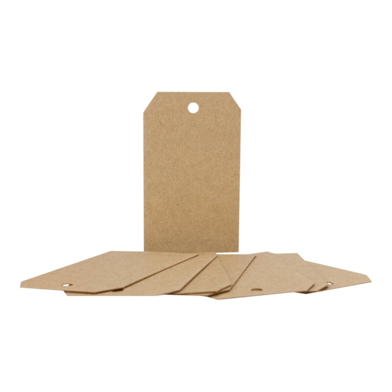 50 x Hang tag 29.02, 45 x 75 mm, labels kraft cardboard buy here, 4,71