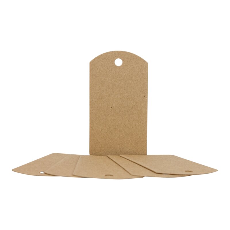 25 x Hang tag 04.01, 39 x 70 mm, labels kraft cardboard buy here, 3,03
