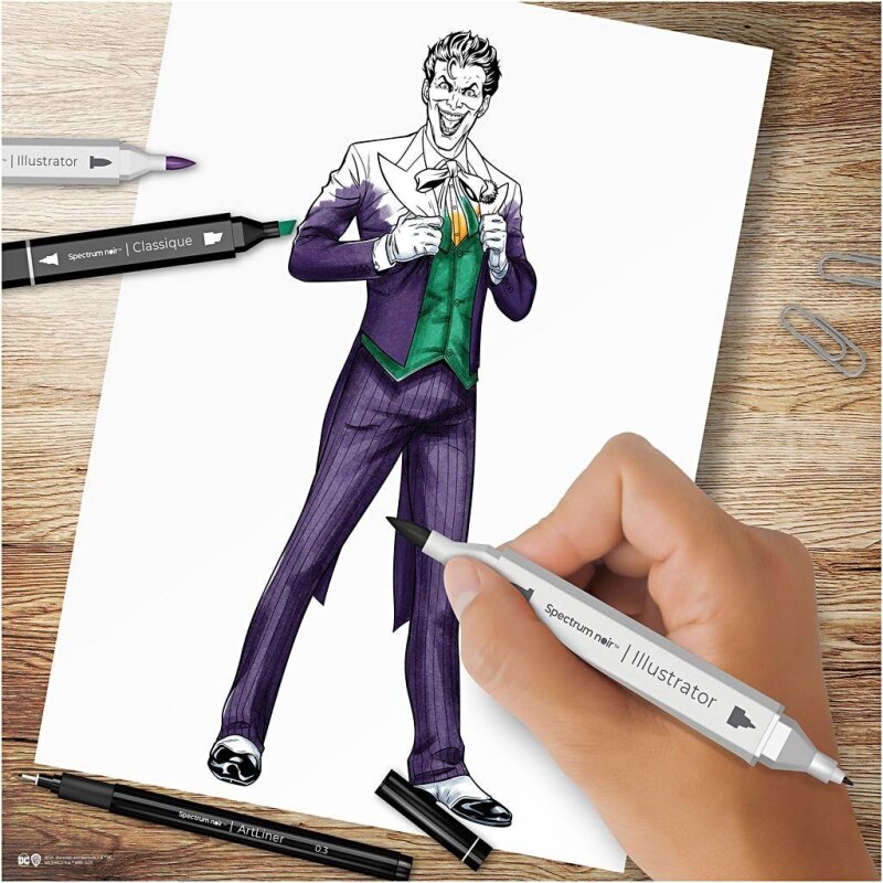 Bastelset Illustration - The Joker - Jetzt bestellen!