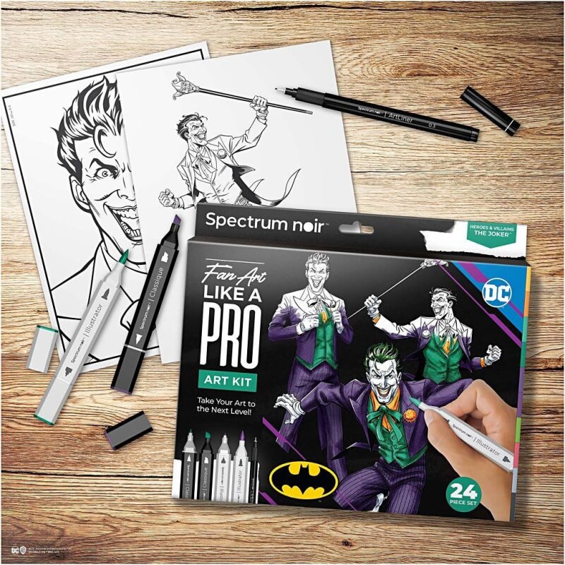 Bastelset Illustration - The Joker - Jetzt bestellen!