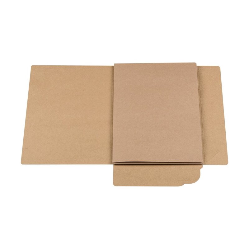 10 x Presentation Folder, A4, brown, cardboard - Order now!, 10,25